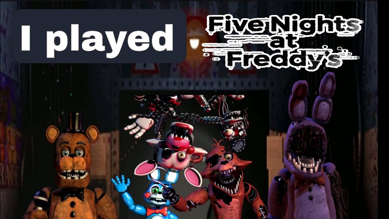 playing FNAF help wanted pt.1 - YouTube