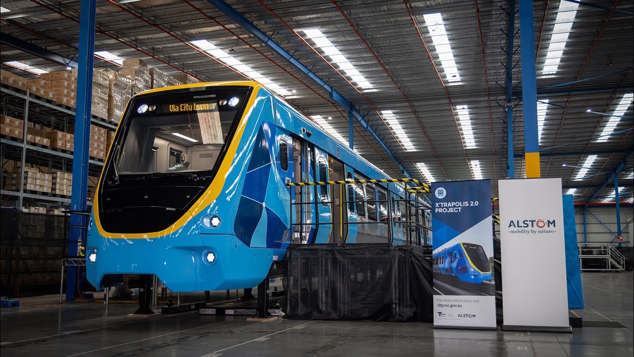 ALSTOM - Melbourne X'Trapolis 2.0 mock-up presentation - YouTube