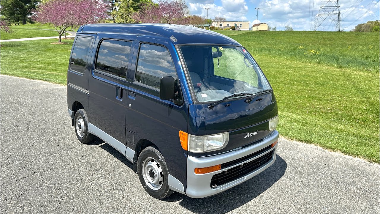 1994 DAIHATSU ATRAI TURBO 4WD S130V - KEI VAN - JDM - WALK AROUND - YouTube