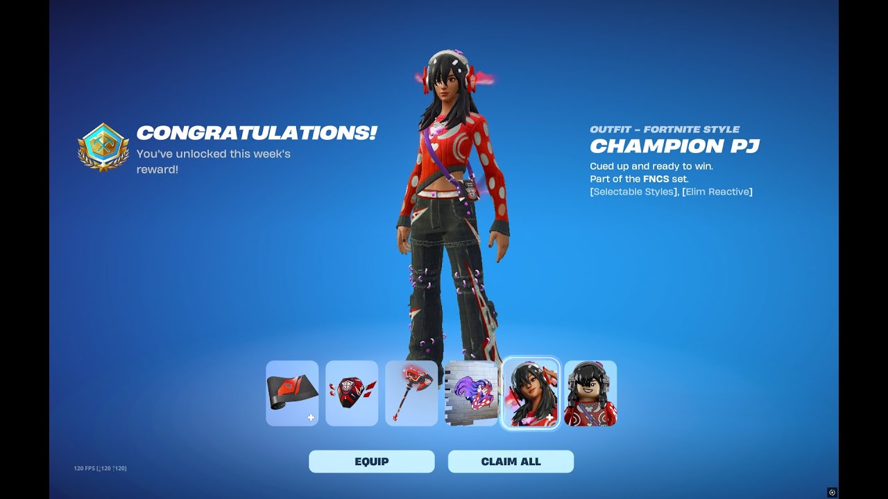 How I Keyed like PETERBOT and WON the champion PJ FNCS skin cup skin ...