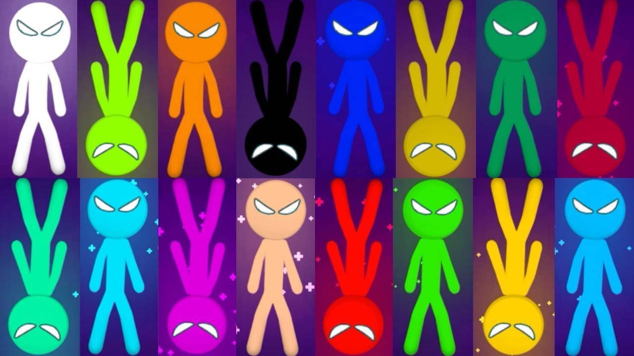 Stickman MINIGAMES Gameplay - Stickman Party 1 2 3 4 Player Mod Funny ...