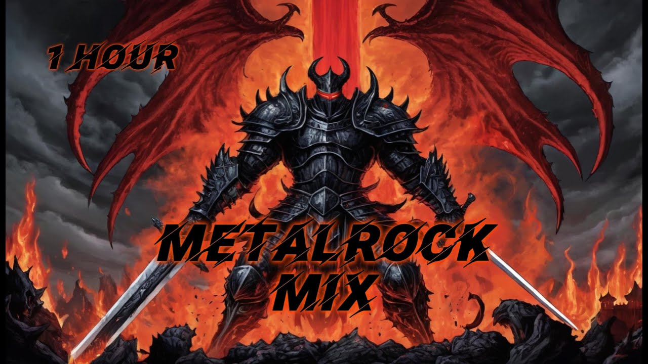 1-HOUR EPIC INSTRUMENTAL METAL ROCK MIX | GYM, STUDY & GAMING POWER ...