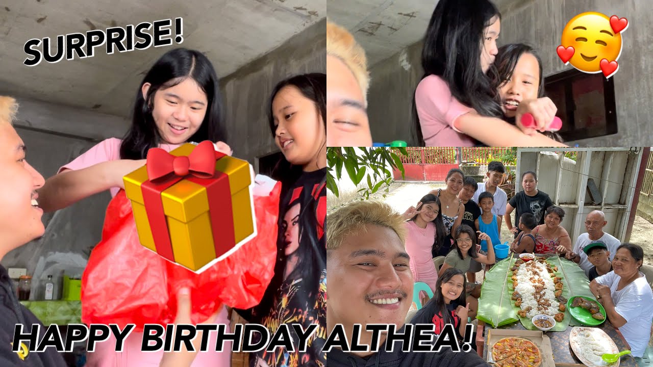 HAPPY BIRTHDAY ALTHEA!! (MAY SURPRISE!) 🥰 | Grae and Chloe - YouTube