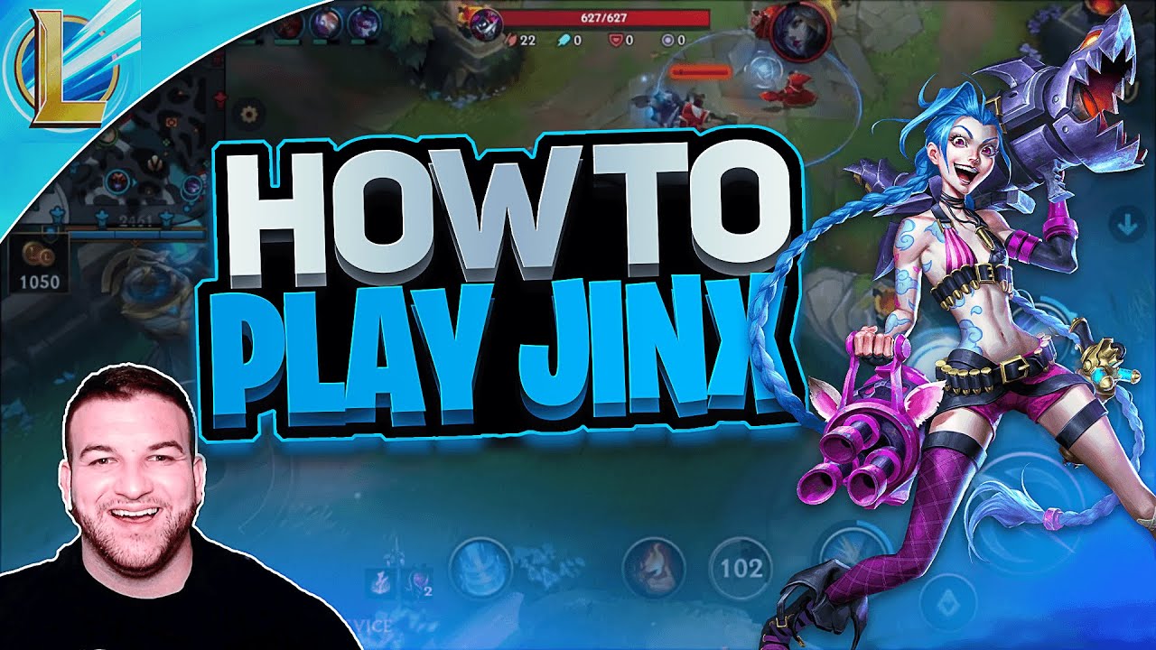 Wild Rift JINX | Abilities Review and Gameplay | Learn how to play ADC ...