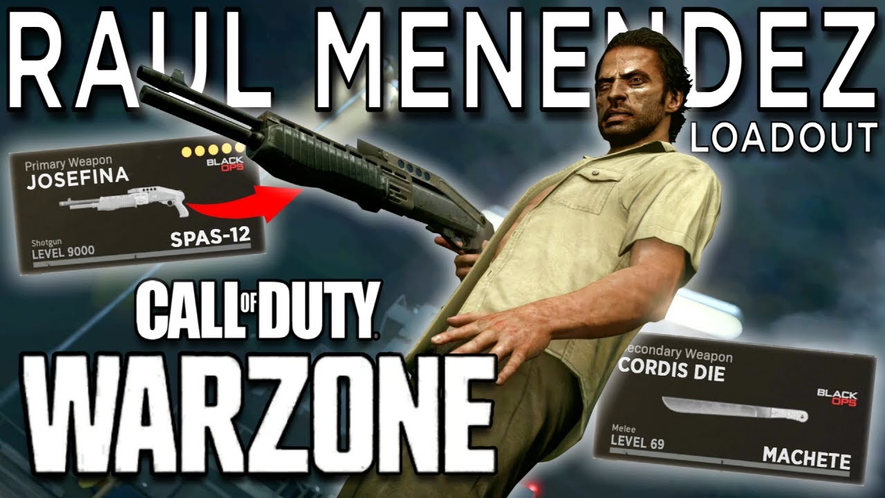 I Became "RAUL MENENDEZ" in Warzone & Get 2 Victories Using the SPAS-12 ...