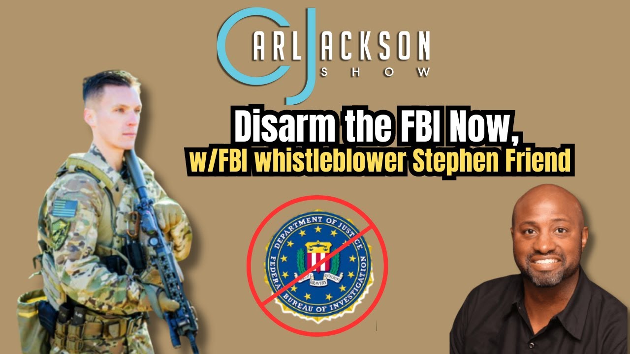 Save the Republic. Disarm the FBI Now, w/FBI whistleblower Stephen ...