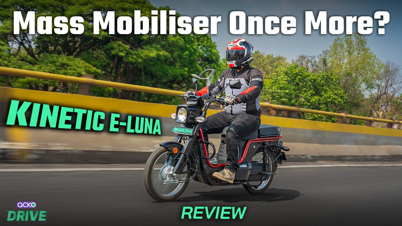 Kinetic e-Luna Real World Review: Range, Storage, Comfort & Charging ...