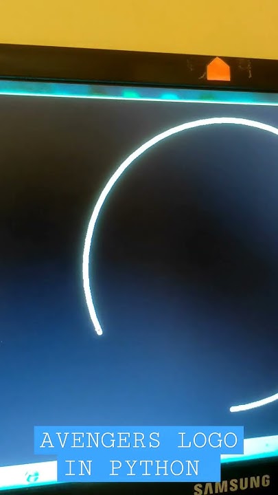 PRINTING AVENGERS LOGO IN PYTHON #python #avengers - YouTube