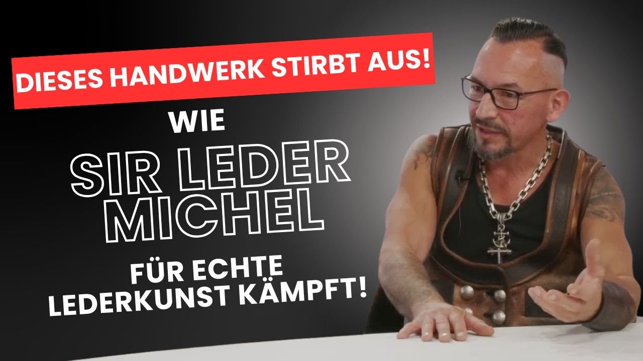 Michael Neller – warum seine Lederkunst eine Rebellion gegen Massenware ...