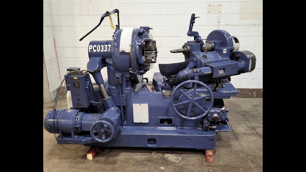 Gleason No.12 Straight Bevel Gear Generator (GH1087) - YouTube