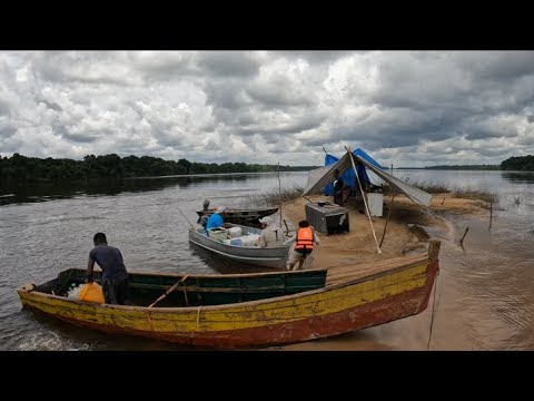 GUYANA FISHING EXPLORING THE MIGHTY ESSEQUIBO RIVER #PLANE BANK FISHING #ARD449 - YouTube