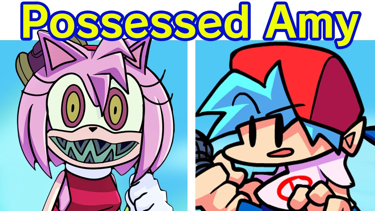 Friday Night Funkin' VS Possessed Amy Week | 2nd Update (FNF Mod/Hard ...
