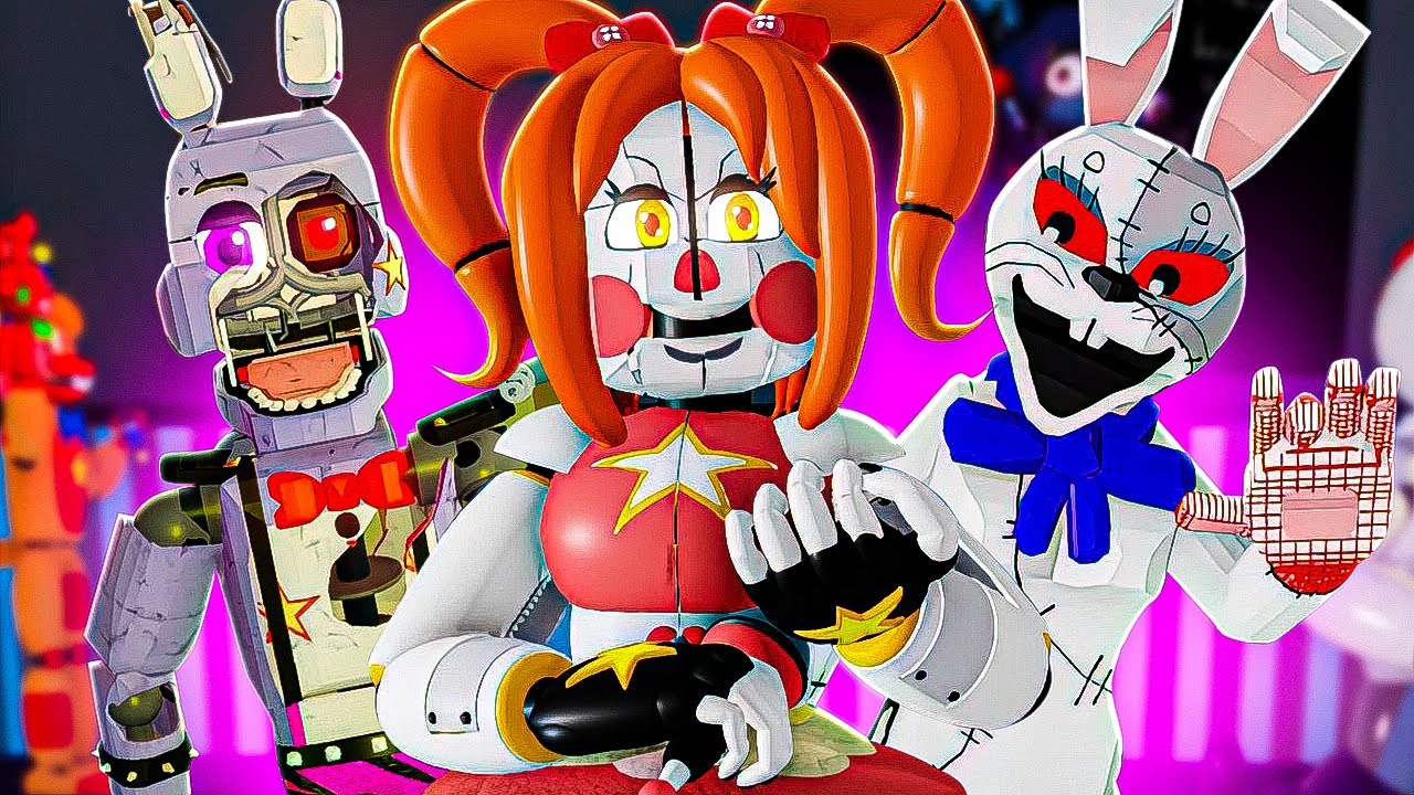 I Found NEW Security Breach Animatronics in Roblox Scrap Babys Pizza ...