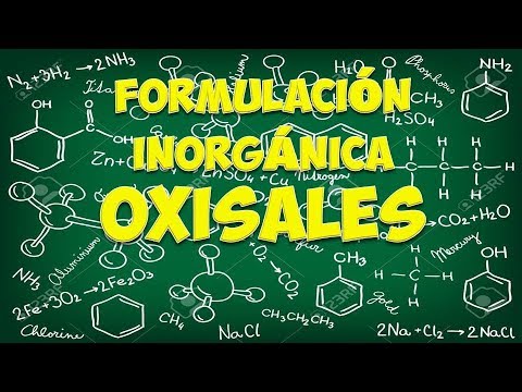 Formulación inorgánica. Oxosales u oxisales - YouTube