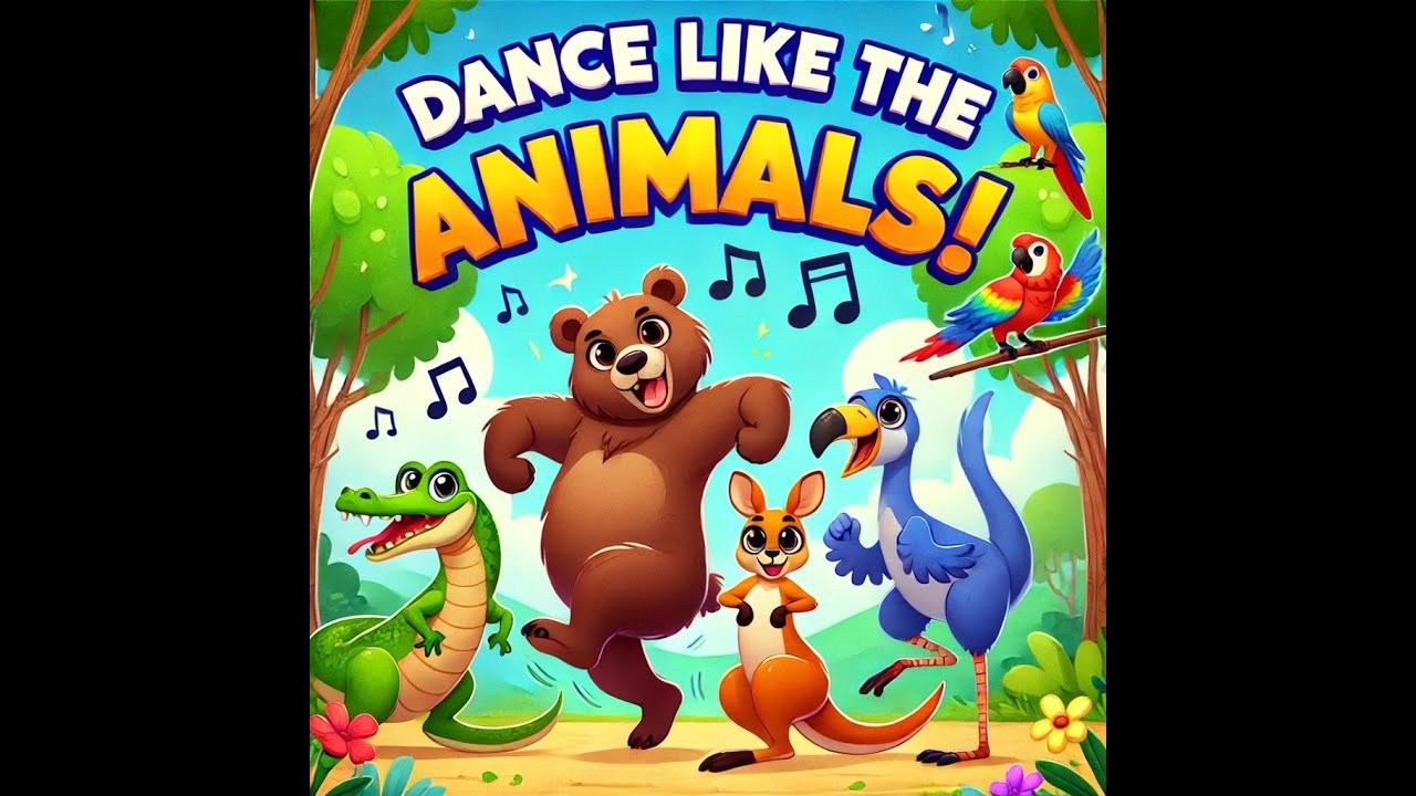 "Dance Like the Animals! 🐾 | Fun Kids Song with Actions & Animal Sounds ...