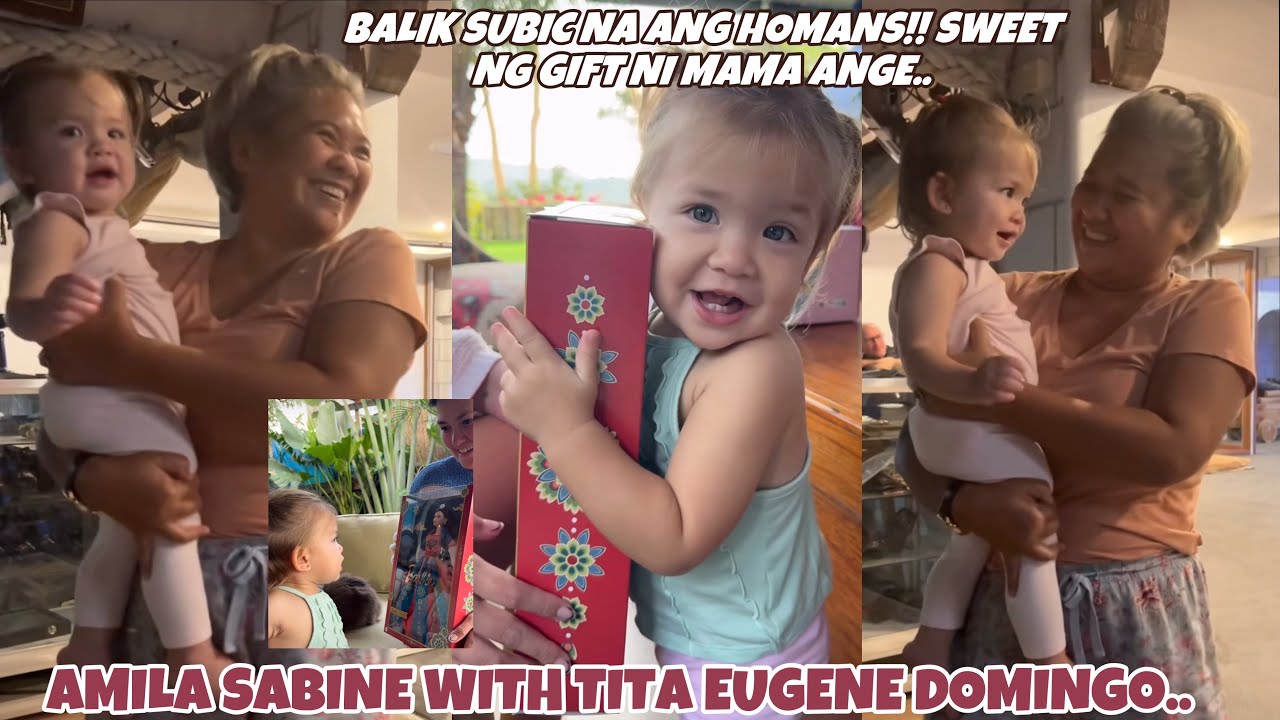 EUGENE DOMINGO BINISITA SI SABINE GUSTO MAKIPAGLARO 😍 BALIK SUBIC ANG ...