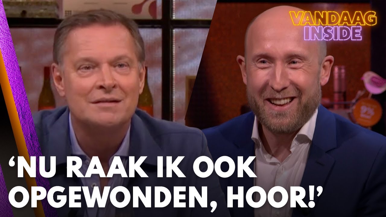 Albert Verlinde ziet kale Raymond Mens: 'Nu raak ik ook opgewonden ...
