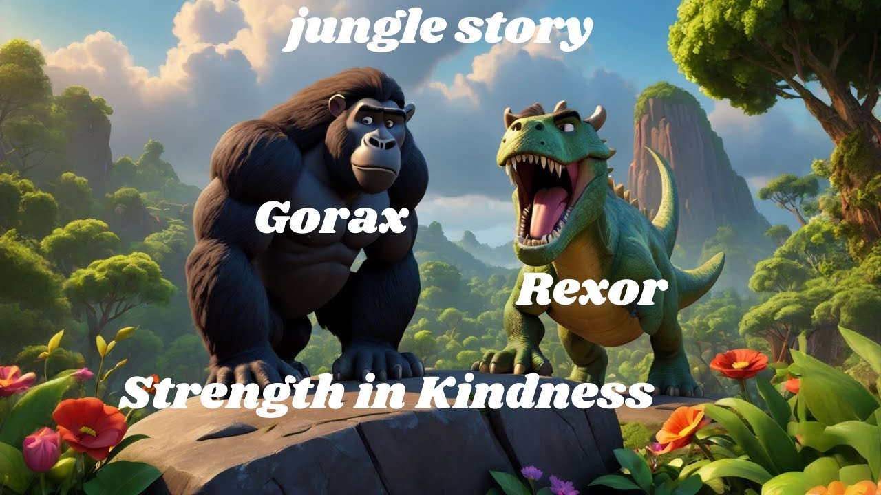 A Gorilla and dynacare in jungle story | Strength in Kindness story ...