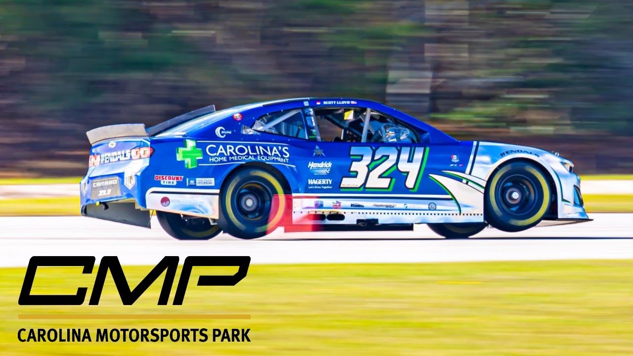 Carolina Motorsports Park Jim's Race Racing for ALS Camaro ZL1 vs Track ...