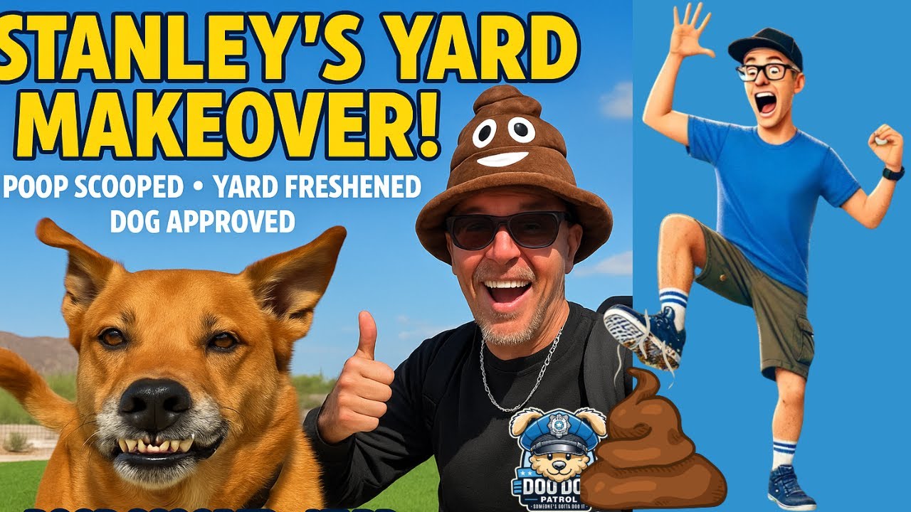 Stanley’s Yard Fresh from Doo Doo Patrol Poop Scooping | Time-Lapse ...