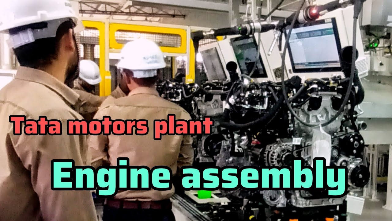 Tata motors engine assembly | #Engineering videos - YouTube