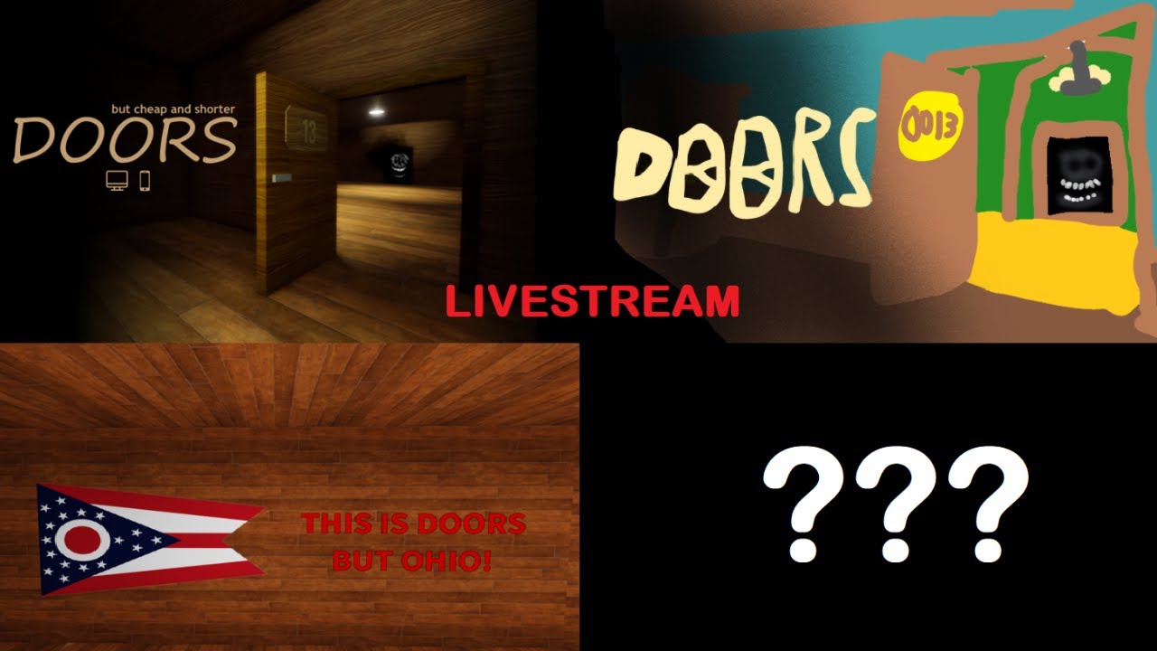 Playing Doors Rip-off's (JOIN ME LIVE) - YouTube