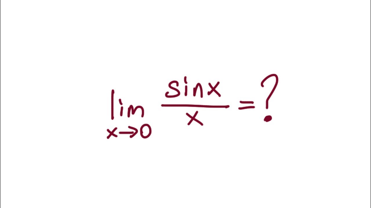 Lim Sinx x Neden 1 2 Farkl Yoldan Kan t MatLab z ml Highlights lim-sinx-x-neden-1-2-farkl-yoldan-kan-t-matlab-z-ml-highlights