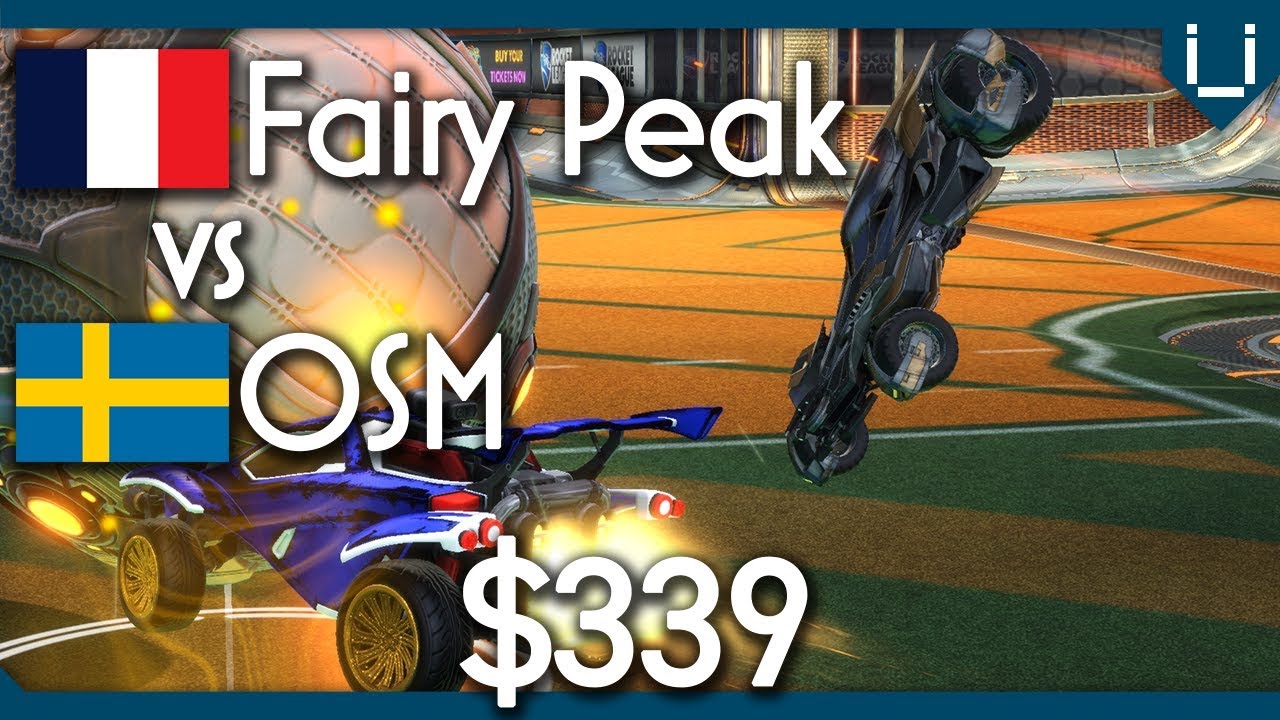 Fairy Peak vs OSM | The Rematch! | $339 Rocket League 1v1 - YouTube