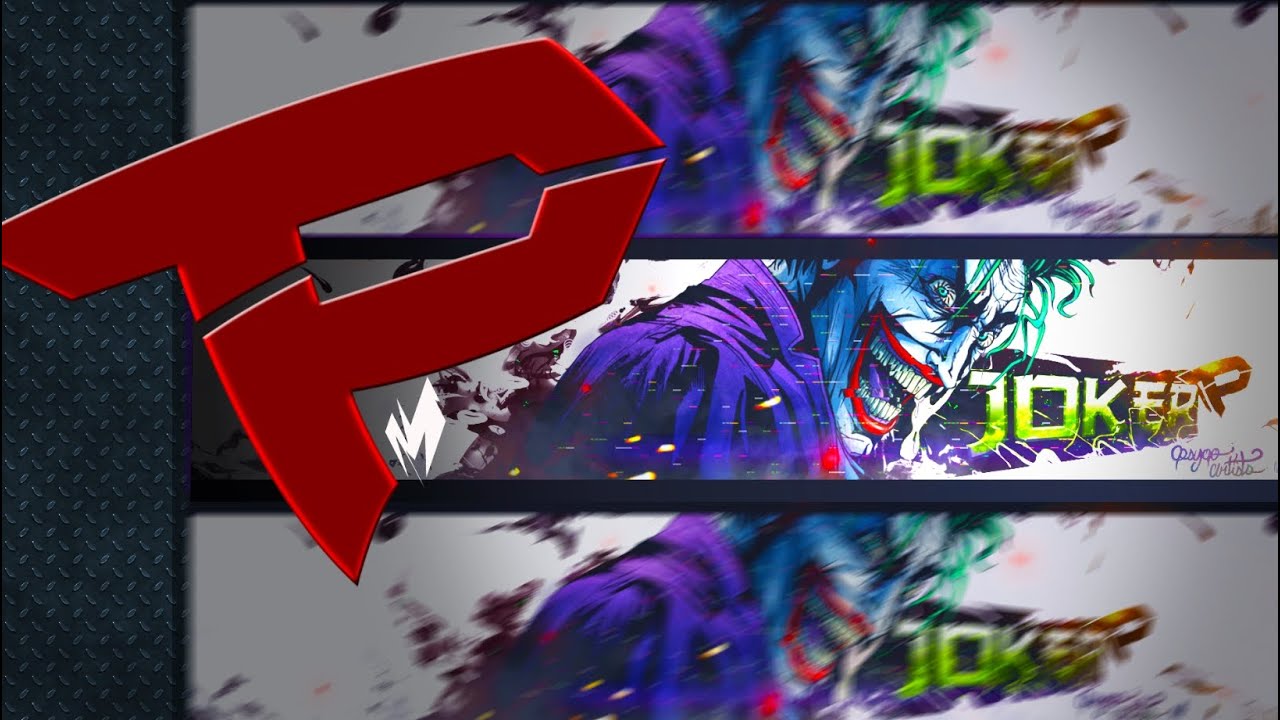 Speed Art °1 : Banner for PsyQo Joker #PsyQo200KARC (PART 1) - YouTube