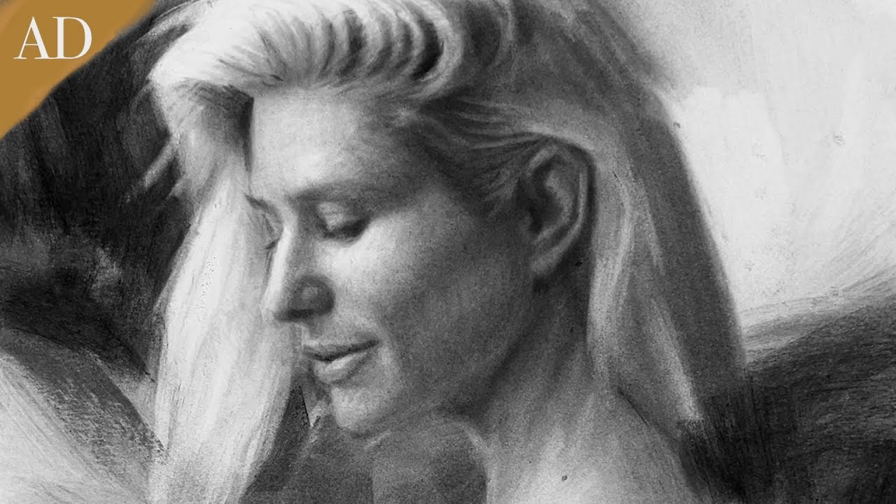 This is STOPPING you drawing BETTER charcoal portraits - YouTube