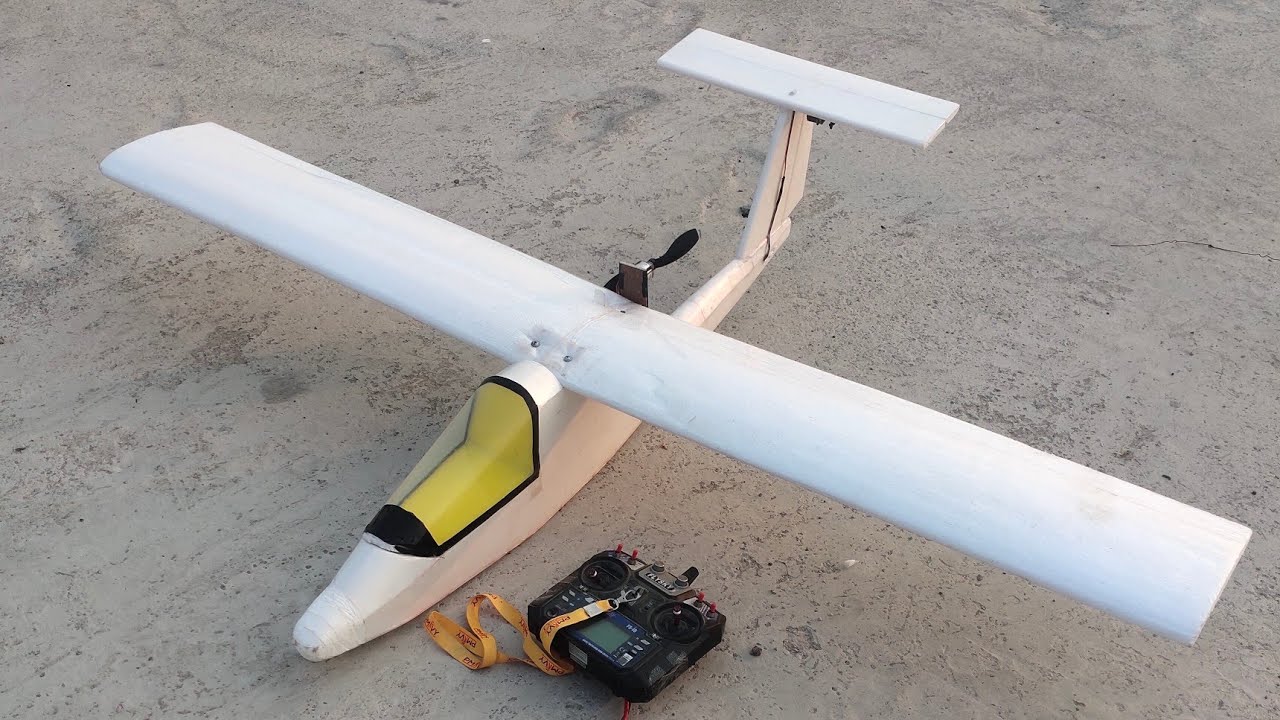 How to Takeoff your home made rc plane first time - YouTube