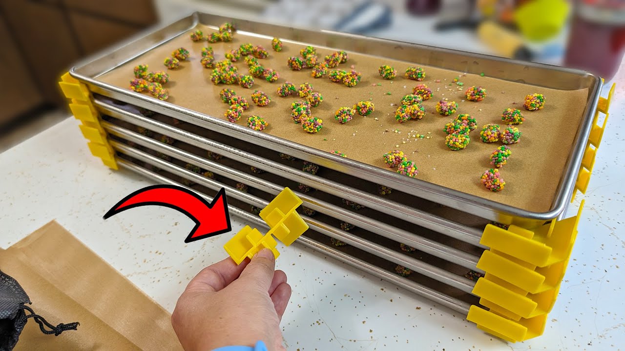 Stack Your Freeze Dryer Trays With These Tray Stackers! - YouTube