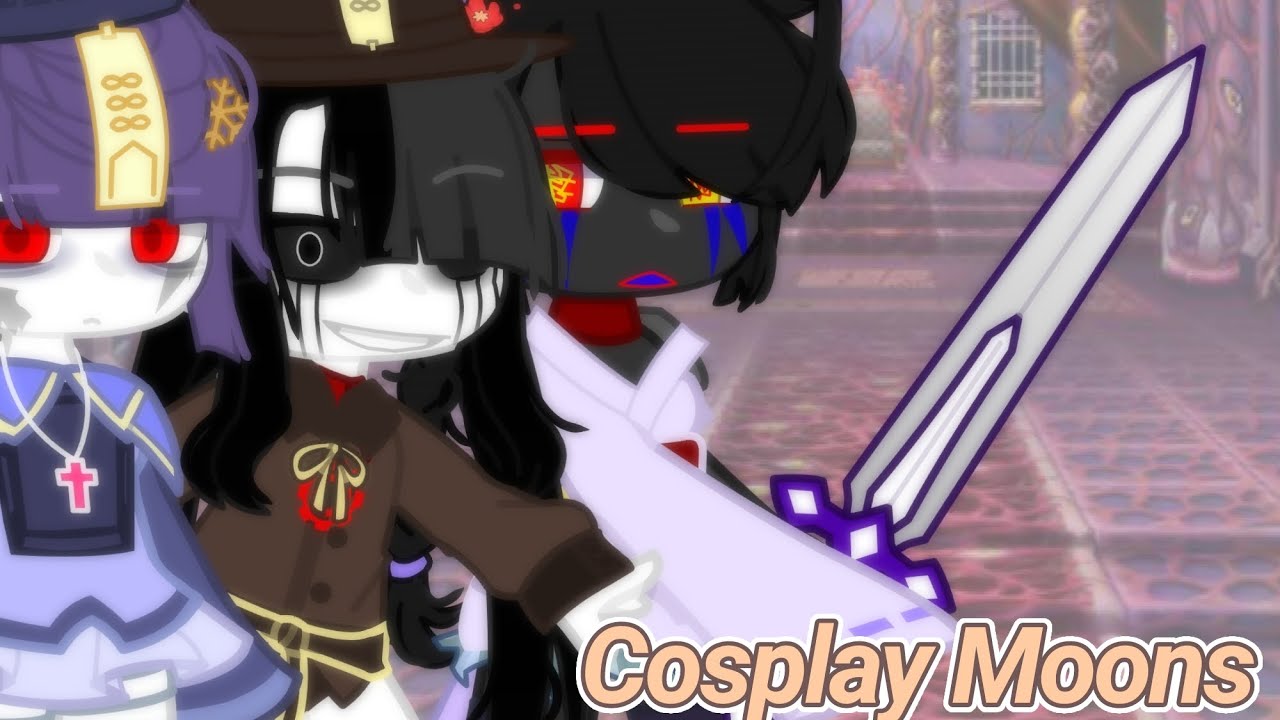 Cosplay Moons! [] Eclipse Moons Skit [] Gacha Club - YouTube