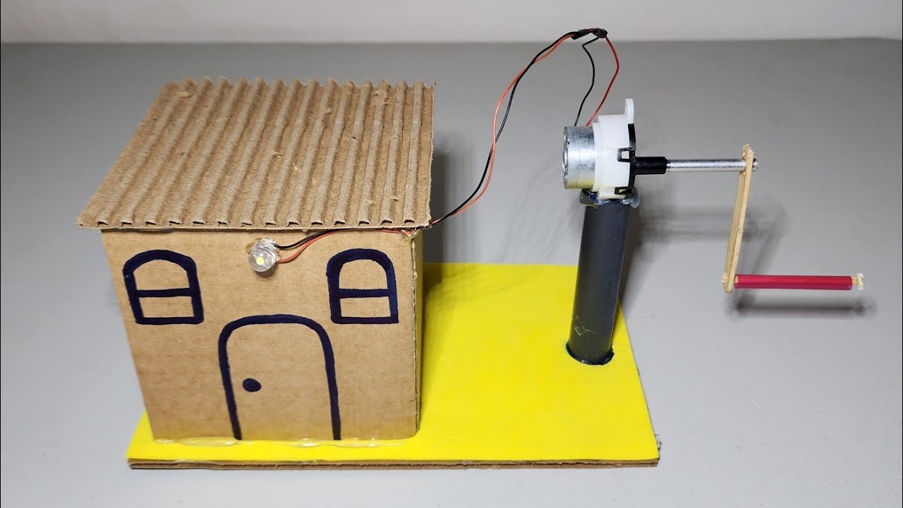 Cómo Hacer Un Generador Eléctrico Muy Fácil | Idea Genial Para ...