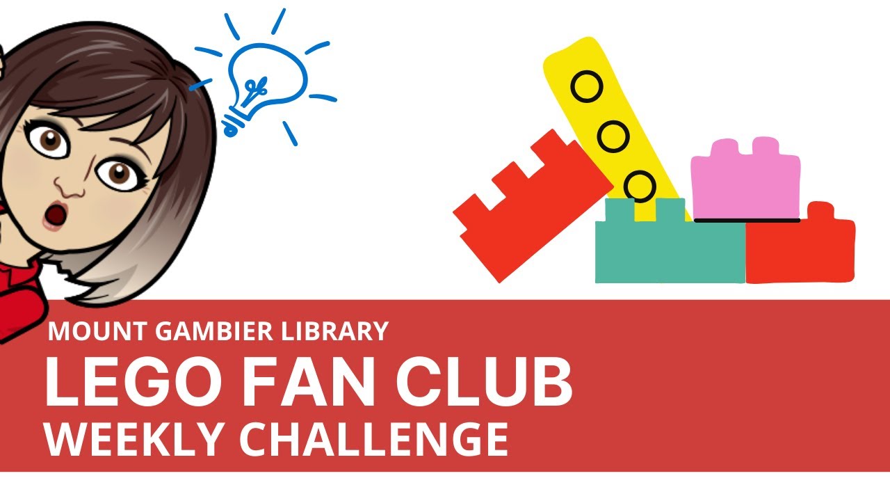 Mount Gambier Library LEGO Fan Club - Weekly Challenge - YouTube