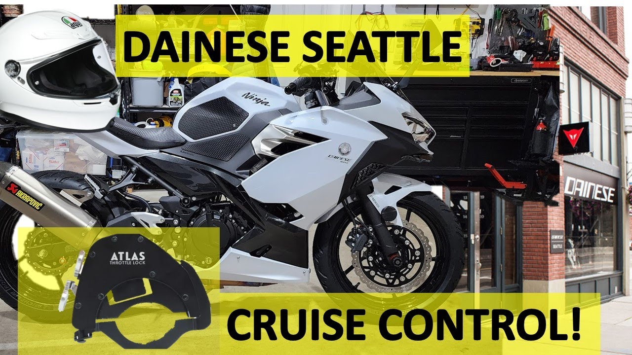My Favorite Helmets - Atlas Throttle Lock Ninja 400 - Dainese Seattle ...