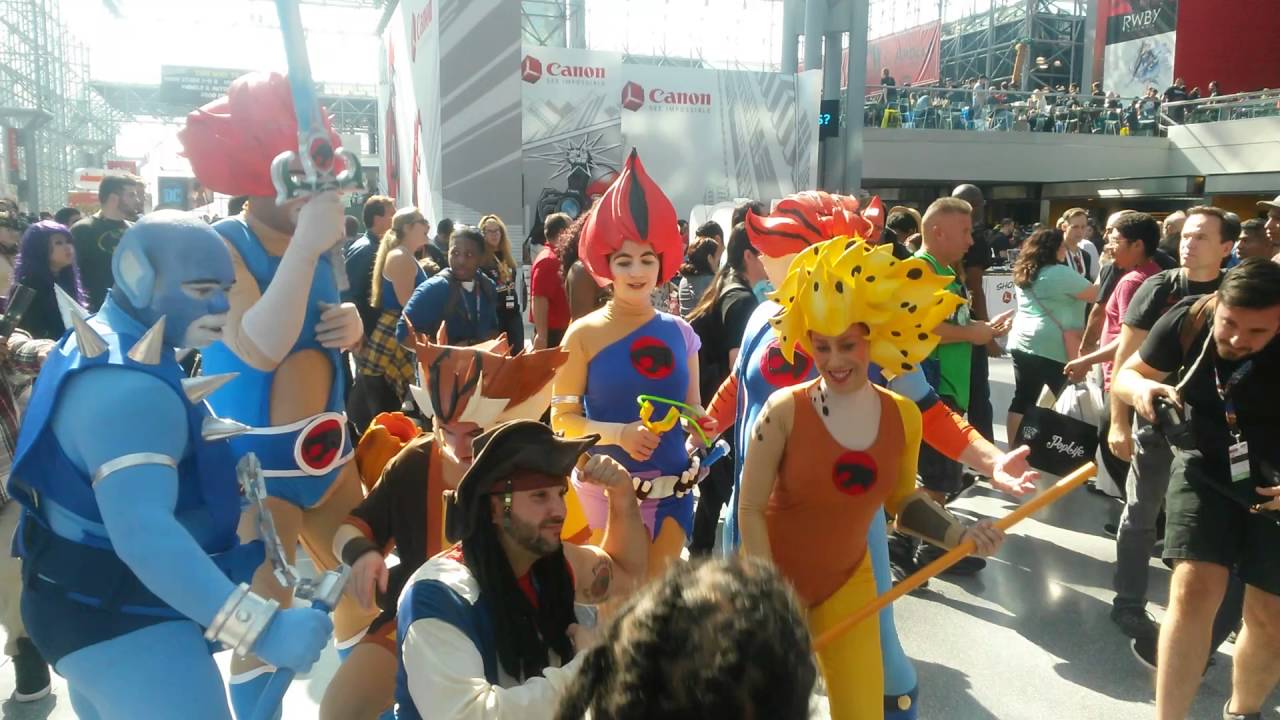 ThunderCats Cosplay at New York Comic Con 2016 - YouTube