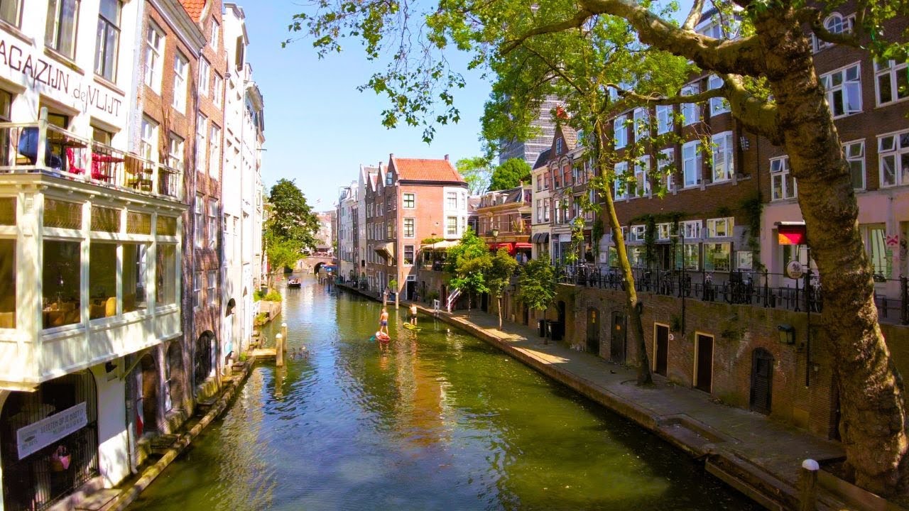 Beautiful Stroll through Sunny Utrecht 4K | Utrecht, the Netherlands ...