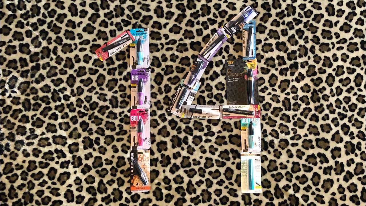 Dollar Tree Makeup Mascara Tryout & Review - YouTube