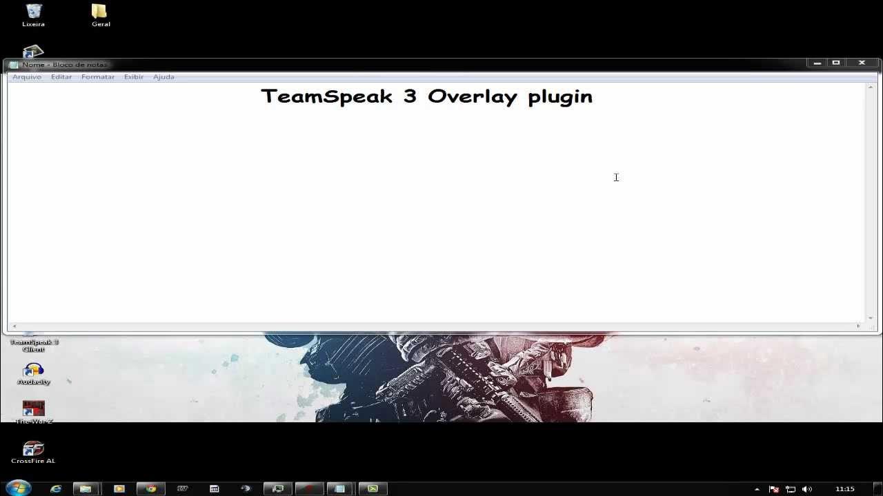Como Ativar TeamSpeak 3 Overlay plugin - YouTube