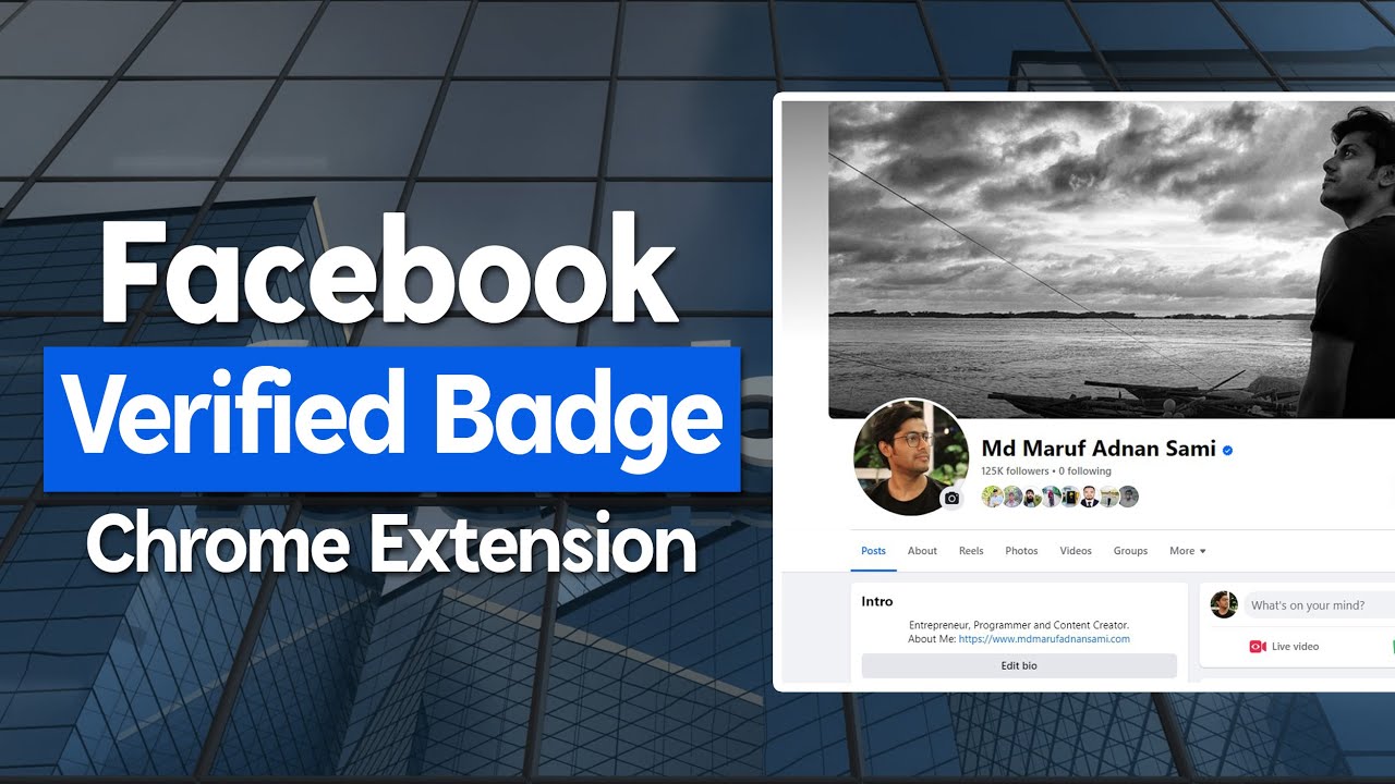 Facebook Verified Badge Chrome Extension || Facebook Verified Badge ...