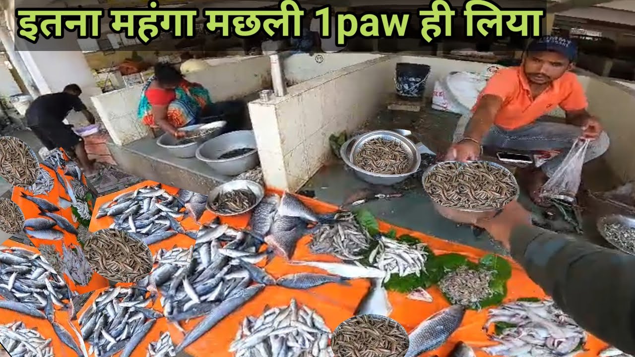 सबसे स्वादिष्ट मछली | Machli Market | Jharkhand Village Market | Street ...