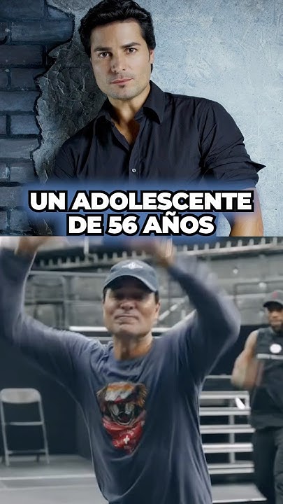 CHAYANNE UN ADOLESCENTE DE 56 AÑOS - YouTube