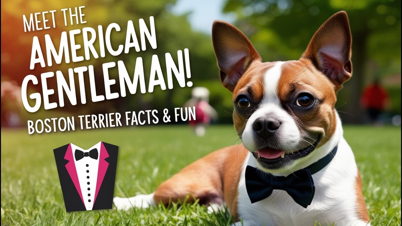 Meet the Boston Terrier: The Charming American Gentleman #bostonterrier ...