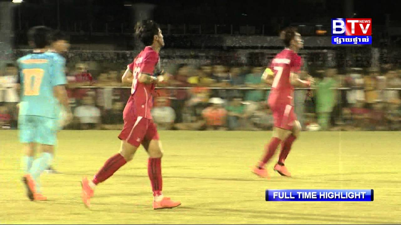 Hun Sen Cup 2016: PKR SVR vs Kandal_highlights_23/04/2016 - YouTube