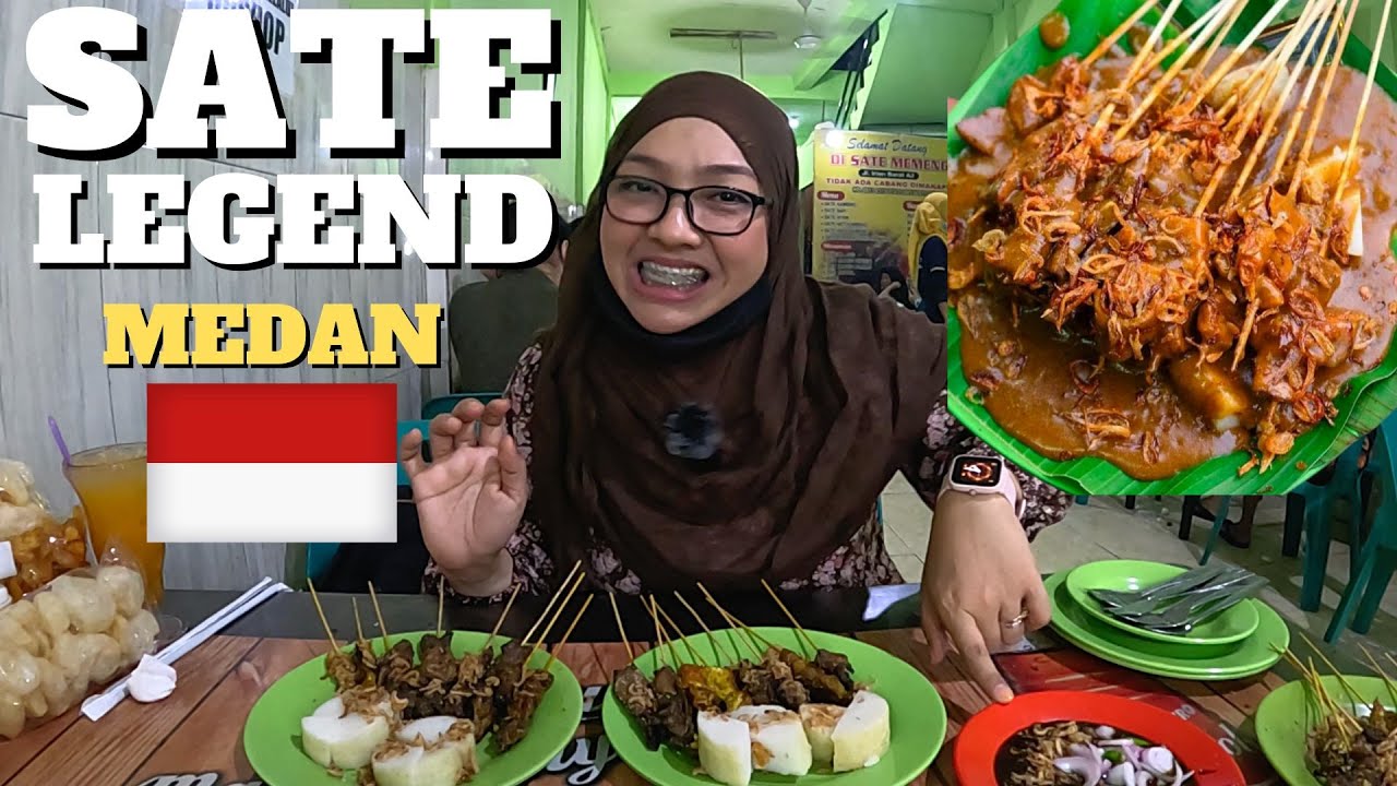 SATE MEMENG, KOTA MEDAN | SATE TERKENAL KAMI MAKAN - YouTube