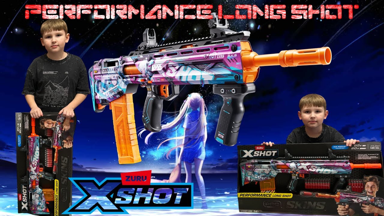 Бластер X Shot Pro Anime Sinister. Красивая и классная игрушка - YouTube