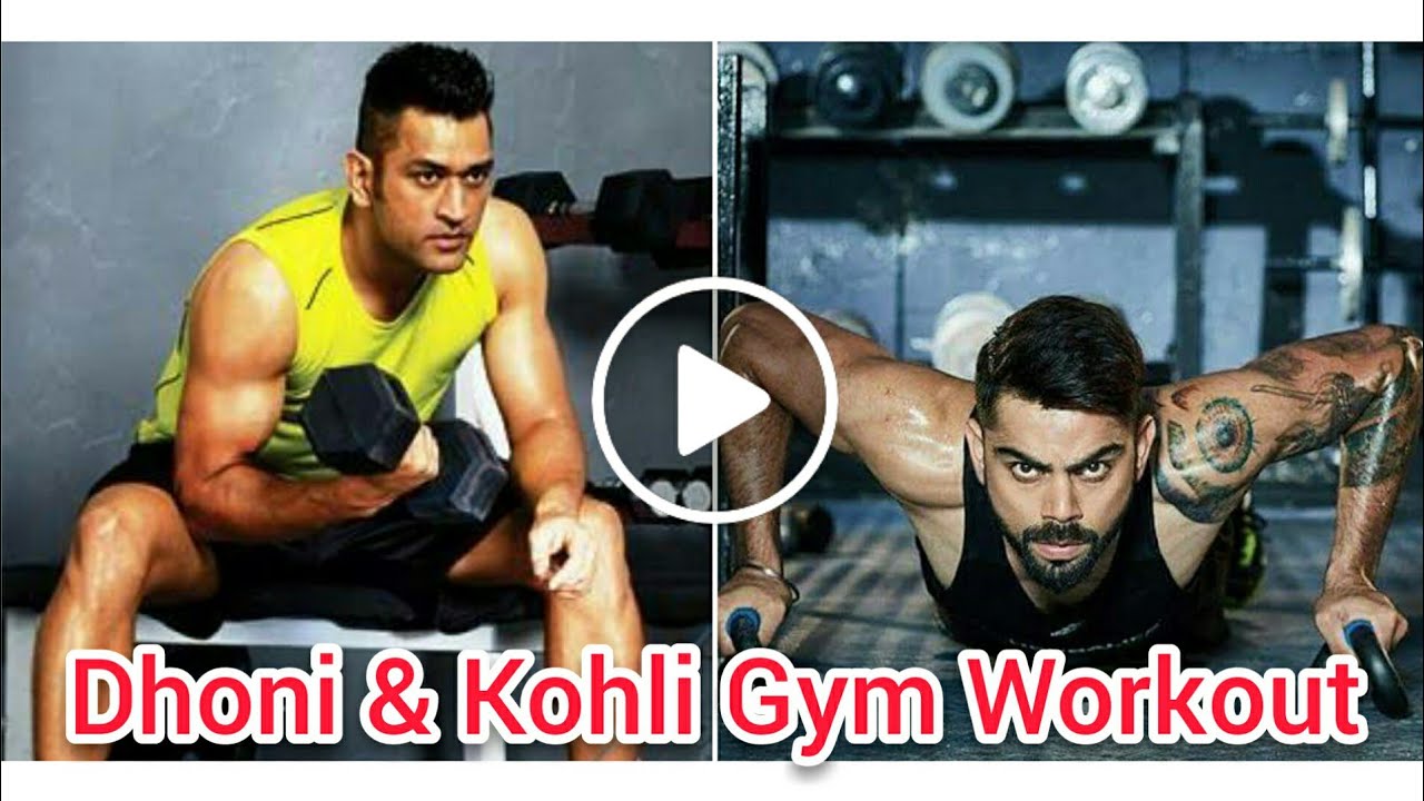 Virat Kohli , MS Dhoni & Yuvraj Singh GYM Workout Videos |2020 T20 ...