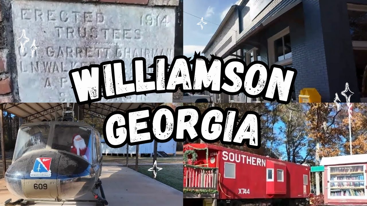 Williamson, Georgia - AMAZING Relics at Veteran's Memorial Park - YouTube