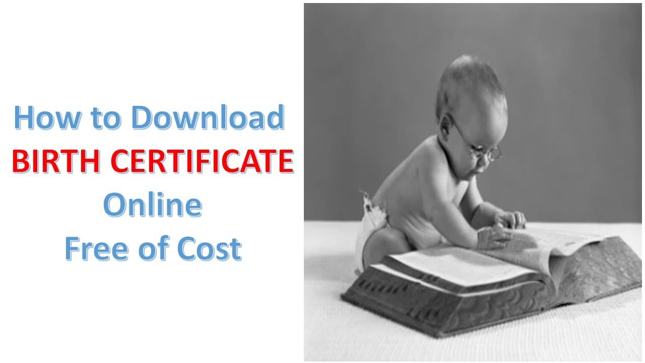 How To Download BIRTH CERTIFICATE Online Free Of Cost YouTube how-to-download-birth-certificate-online-free-of-cost-youtube